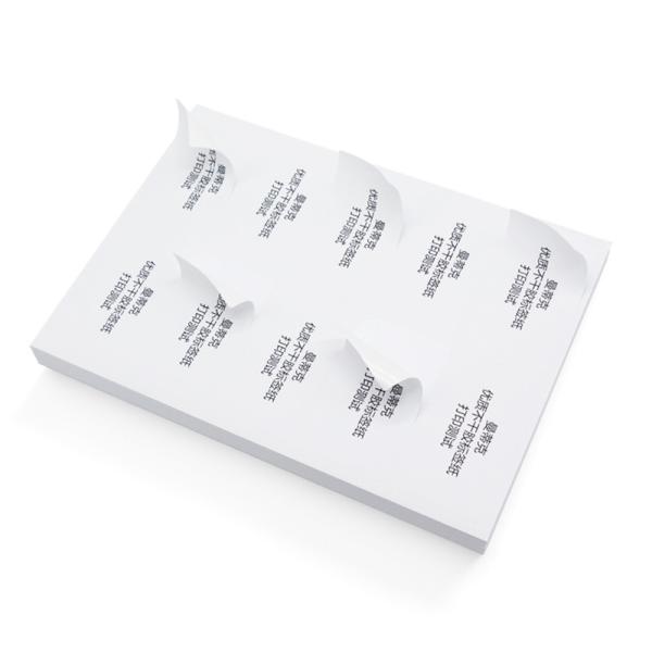 Quality Self Adhesive Dye Ink Matte Surface Die Cut Sticker Paper for sale
