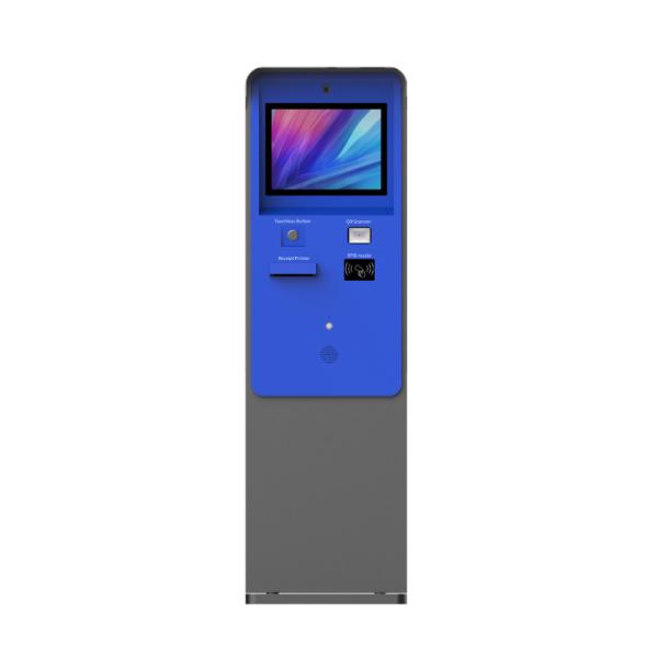 Quality 21.5 inch cold rolled steel sheet metal touch screen monitor card reader windows for sale