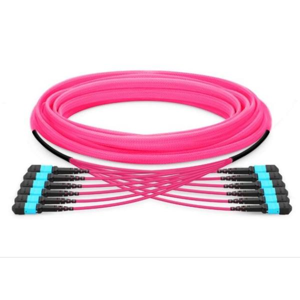 Quality MPO To MPO OM3 OM4 72 Cores Mpo Patch Cord for sale