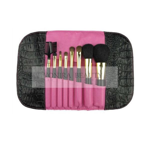 Quality Luxury Basic Mini Travel Makeup Brush Set with Magnetic Pouch for sale