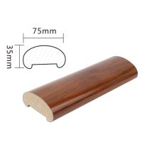 Quality Effortlessly Enhance Your Staircase with 75 w *35 h mm PVC Handrail and Baluster for sale