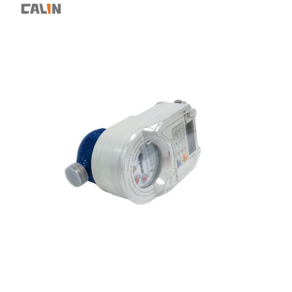 Quality R80 Class B Wet Dial Prepaid Water Meter Fraud Proof Plastic Body for sale