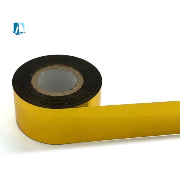 Quality 30*100 Charming Rainbow Hot Stamp Ribbon Roll Good Printing Effect for Label for sale