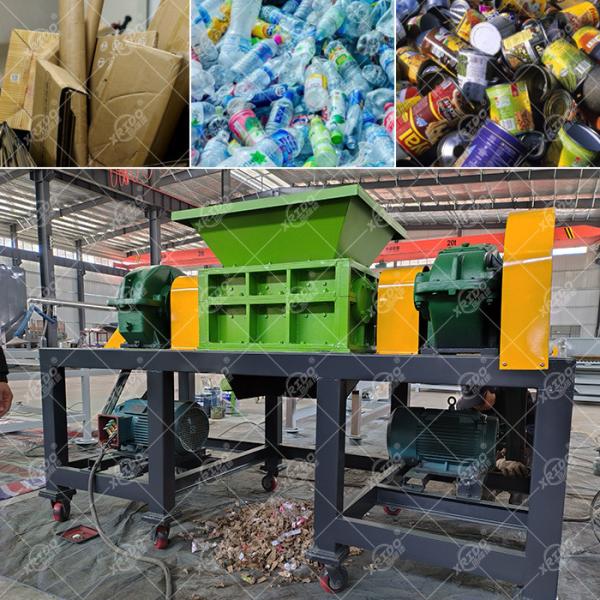 Quality Mobile Double Shaft Shredder Mobile Waste Crusher Mobile Plastic Shredder Waste Paper Shredder Metal Shredder Mobile Solid Waste Shredder for sale