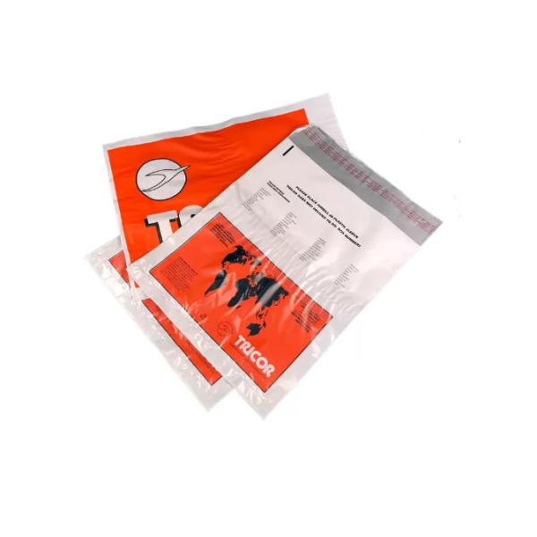 Quality Self Sealing 2.5 Mil Poly Courier Bag For Post Office for sale