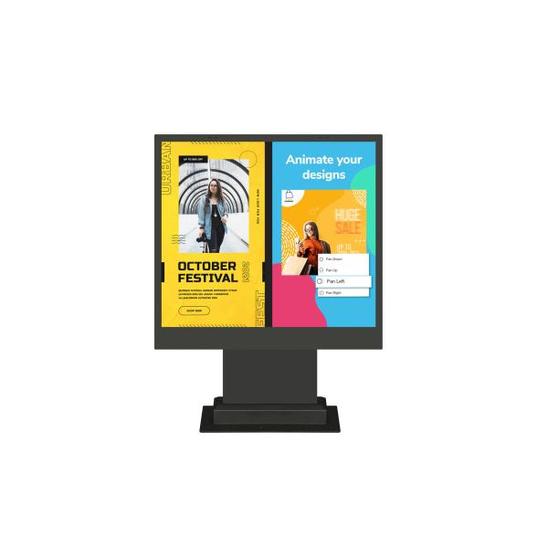 Quality 55" High Brightness Outdoor LCD Monitor 1920x1080 for sale
