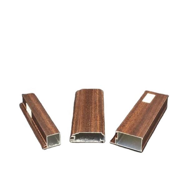 Quality Wood Finish Kitchen Cabinet Aluminium Extrusion Anodising For Israel for sale