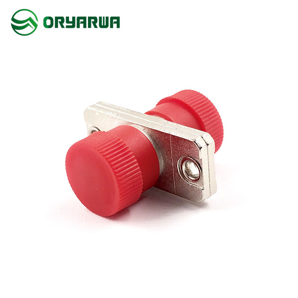 Quality Metal Housing FC Fiber Optic Adapter Simplex Flange Coupler ODM for sale