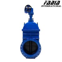 Quality Cast Iron Soft Seal Flange Elastic Seat Switch Valve Hand Electric Gate Valve for sale