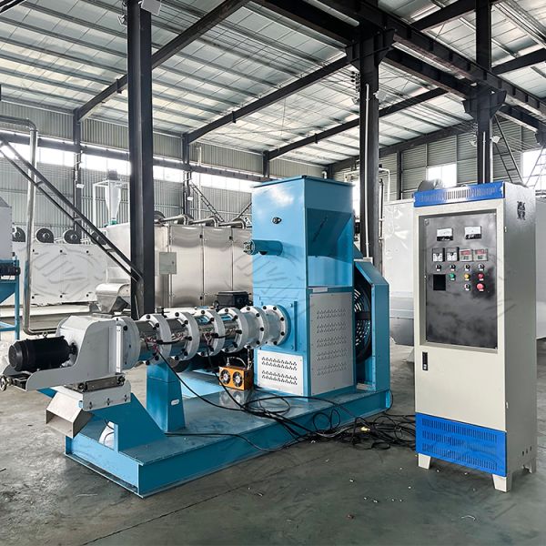 Quality New Dry Pet Cat Dog Food Fish Feed Extruder Equipment 800kg/h Floating/Sinking Pellet Production Line Machine for sale