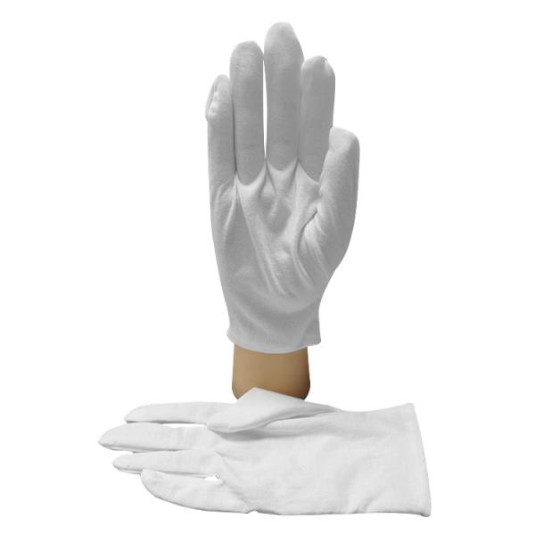 Quality Highly Stretchable Comfortable 100% Cotton ESD Safe Gloves for sale