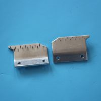 Quality Customized Bruckner Finishing Machine Parts Needle Plate Benniger Stenter Pin Bar Pin Plate Copper Carbon Steel Material for sale