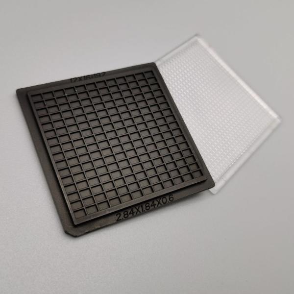 Quality Traditional Black 2 Inch Waffle Pack Chip Trays For Electronic Parts for sale