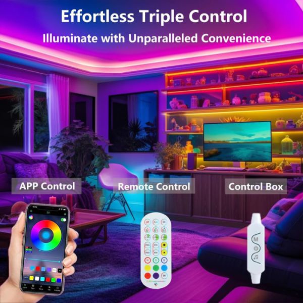 Quality Dc 5v Bluetooth App Rgb Led Controller With Brightness Adjustment And Microphone for sale
