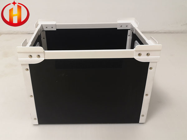 Quality Waterproof Foldable Plastic Corrugated Box With Frames Reusable for sale