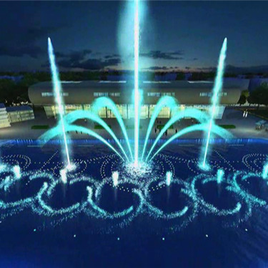 Quality Business Music Floating Water Lake Fountains 380V 220V 50HZ for sale