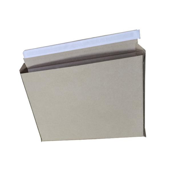 Quality Easy Tear A4 Size 350g Kraft Rigid Mailers 100% Recycled for sale