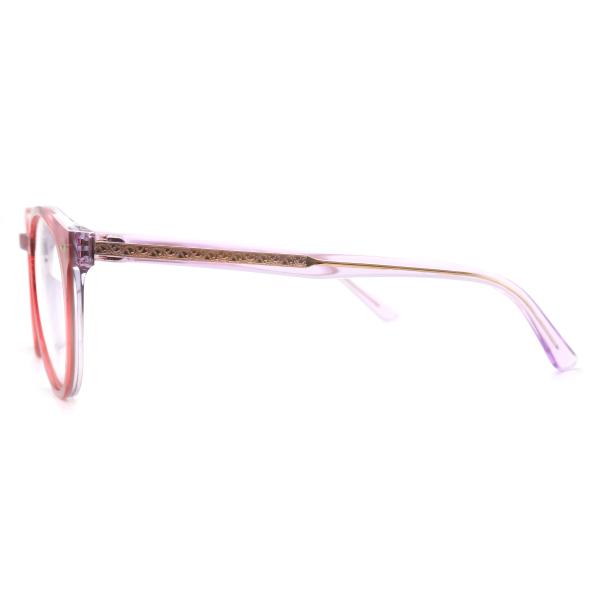 Quality AD130 Stylish Unisex Optical Frame Glasses Comfortable Round Eyewear for sale
