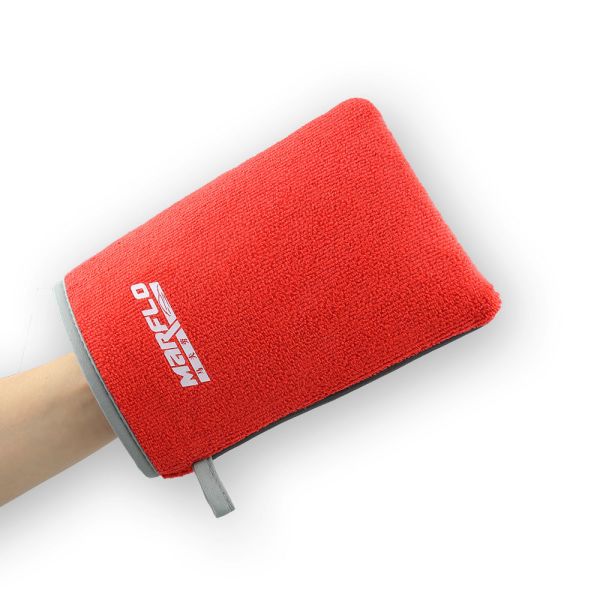 Quality Black Red Clay Wash Mitt With Quick Simple And Secure Service ISO-9001 for sale