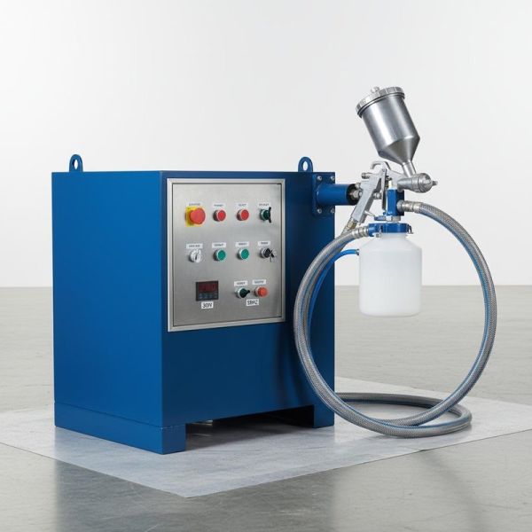 Quality 50mm Thick 380V 50HZ Paint Spray Coating Machine With Good Plumpness for sale
