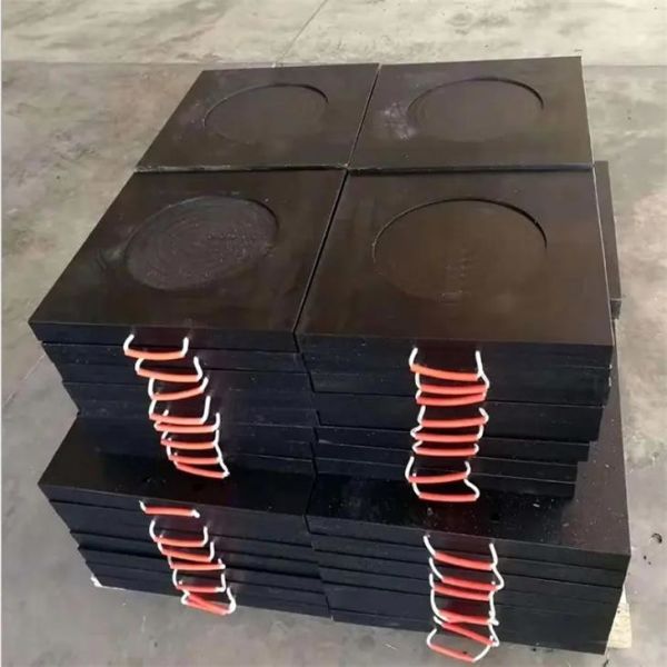 Quality Polyethylene Composite Outrigger Block Crane Pads PE Cribbing Sleeper Jack Mats for sale