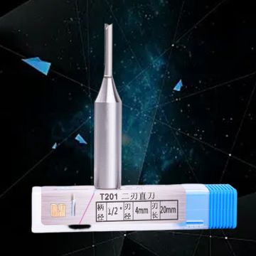 Quality Two Edge Long TCT Straight Bit Router Anti Abrasion Rustproof for sale