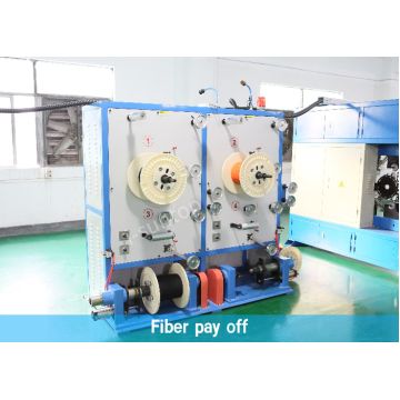 Quality LSZH FTTH Fiber Optic Cable Production Line for sale