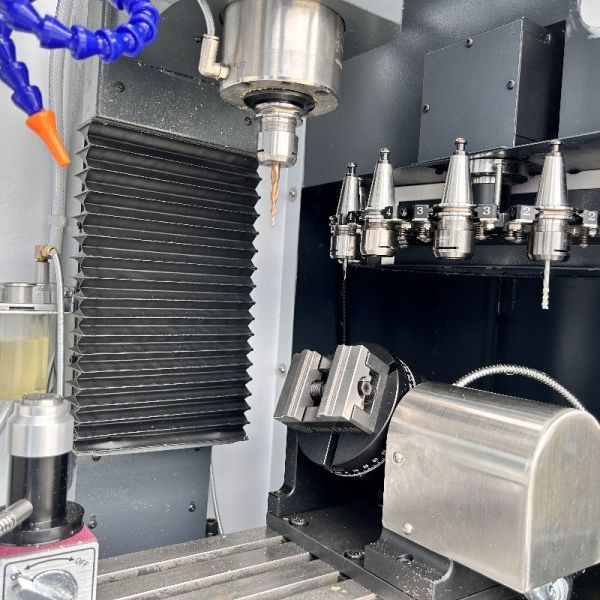 Quality 5 Axis Mini Cnc Mill, Rtcp, 5 Axis, Atc Machine Center, Education Cnc, Garage for sale