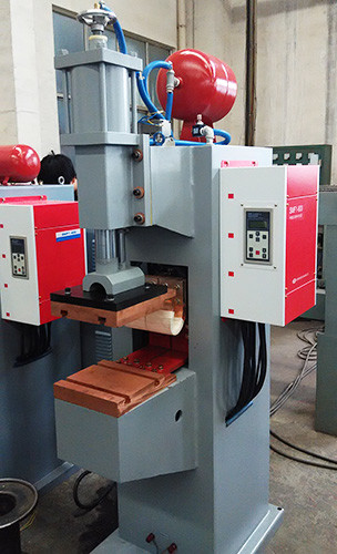 Quality Middle Frequency Spot Projection Welding Machine Inverter DC Pneumatic 50Hz for sale