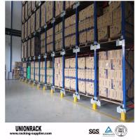 Quality High Density Pallet Shuttle Racking System Warehouse Rack And Shelf 2T for sale