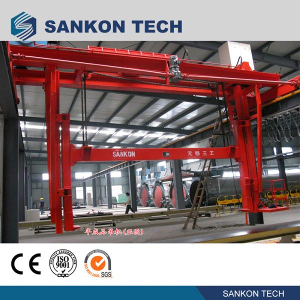 Quality SGS Safe Overturn Sling AAC Block Cutting Machine for sale