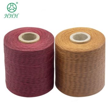 Quality Single Color Flat Wax String 210D Nylon Waxed Thread for Sewing Polyester Thread for sale