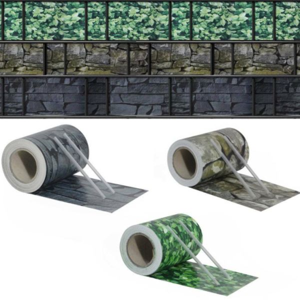 Quality PVC Strip Screen Fence Windproof  Privacy Fence with Customizable Length Garden Privacy Screens for sale