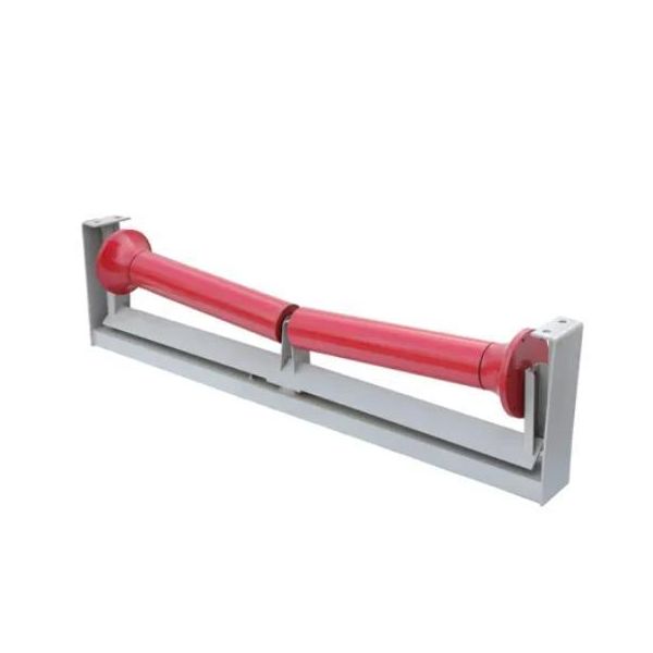Quality Red Troughing Conveyor Idler Set - Heavy-Duty Mining Conveyor Roller for sale