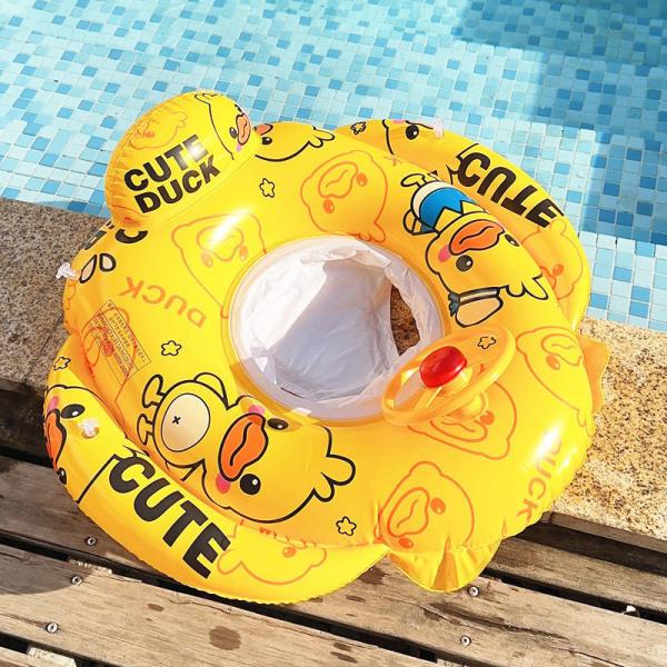 Quality Age Range 2 to 4 Years Cute Pattern Swimming Pool Float Ring Tubes for Kids' for sale