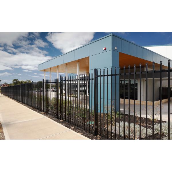 Quality Outdoor Decorative Wrought Iron Garden Fencing for sale