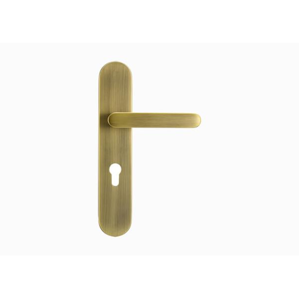 Quality Bedroom Door Handle Lock 131mm 63mm Contemporary SquarePrivacy Door Lever for sale