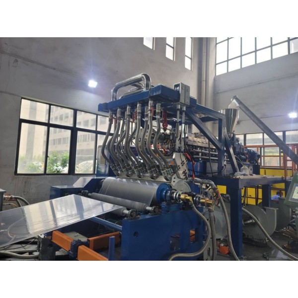 Quality PP CPP CPE Cast Film Extrusion Production Line PLC Intelligent Control for sale