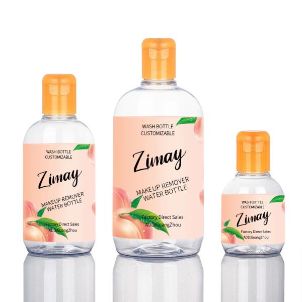 Quality 300ML Plastic Bottle Screw Top , Transparent PET Screw Top Jars for sale