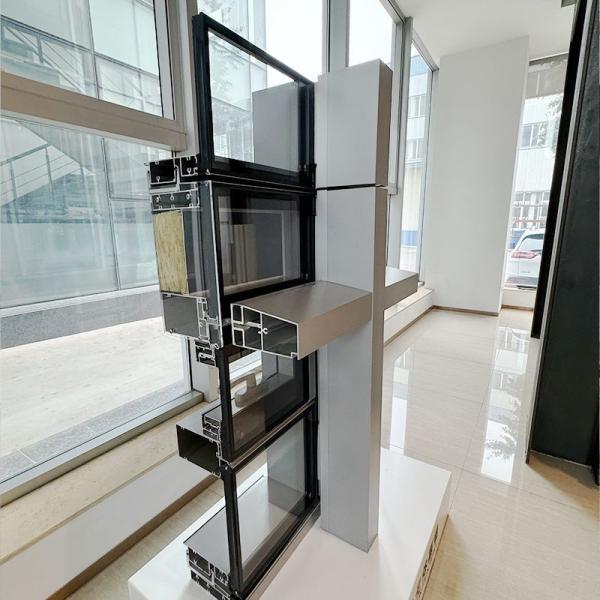 Quality Convenient Construction Curtain Wall Aluminum Alloy Unit System Curtain Wall for sale