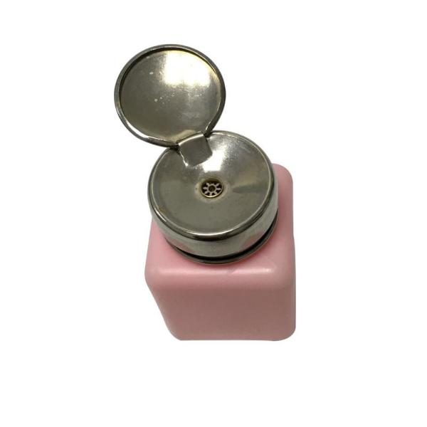Quality White Blue Pink ESD Dispenser HDPE Solvent Dispenser Press Bottle for sale