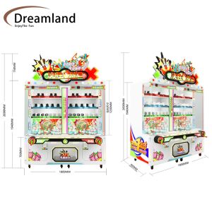 Quality Dreamland Lucky Ball Game Machine 300W Operating Power Shopping Malls Coin for sale