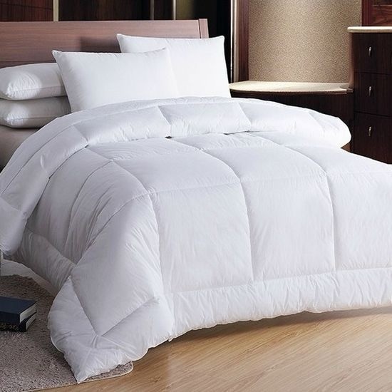 Quality Luxury Cotton Fabric Hotel Duvet 90% White Duck Down Quilt Fashionable for sale