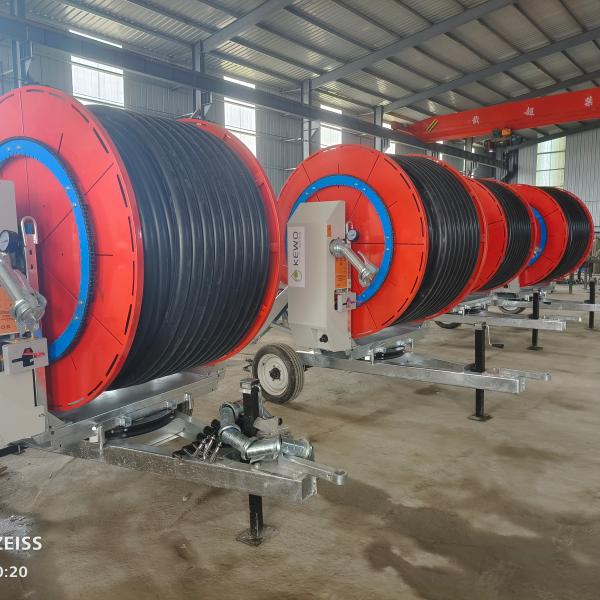 Quality Powerful Agriculture Hose Reel Irrigation System 236 Cm Diameter Truss for sale