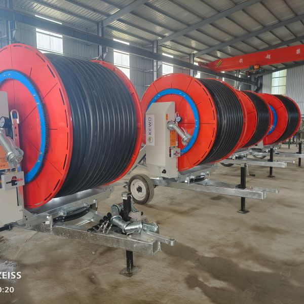 Quality Powerful Agriculture Hose Reel Irrigation System 236 Cm Diameter Truss Adjustable Spray for sale