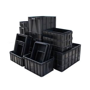 Quality Emebiol EU Circulation Container ESD Case Anti Static Conductive Electric Auto for sale