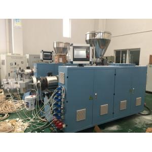 Quality PVC Electrical Conduit Pipe Production Line , PVC Pipe Extrusion Machine 0 - 40℃ for sale