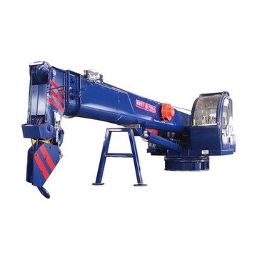 Quality 2T 10T Column Fixed Hydraulic Marine Crane Cargo Unloading Deck Mounted Ship for sale