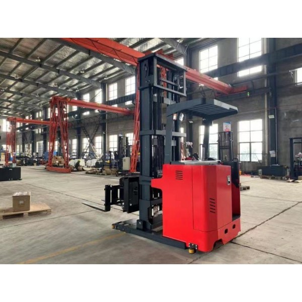 Quality Narrow Channels 3 Way Electric Stacker Versatile Material Handling Solution for sale