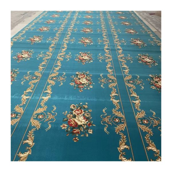 Quality 80% Wool and 20% Nylon Meeting Room Muslim Mosque Design Masjid Prayer Carpet for sale